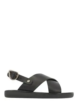 ANCIENT GREEK SANDALS Little Maria Soft Sandals - Black
