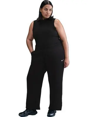 Nike Sportswear Phoenix Fleece High-waisted Pants - Black