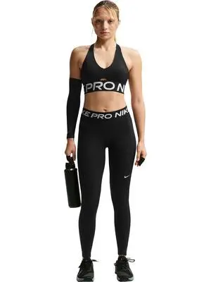 Nike Pro Mid-rise Full-length Leggings - Black