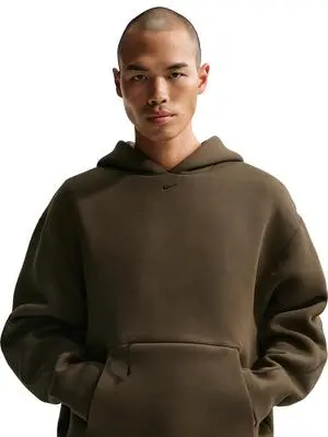Nike Tech Fleece Pullover Hoodie - Brown