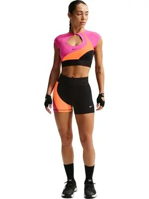 Nike Pro Sculpt High-waisted 3" Biker Shorts - Black