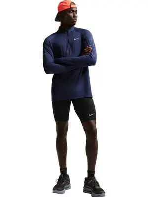 Nike Stride Dri-fit 1/2-length Running Tights - Black