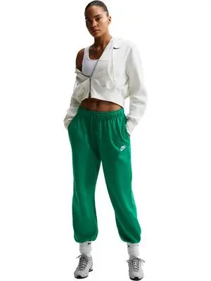 Nike Sportswear Club Fleece Mid-rise Oversized Sweatpants - Green