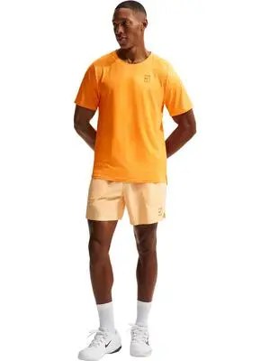 Nike Dri-fit 6" Tennis Shorts - Orange