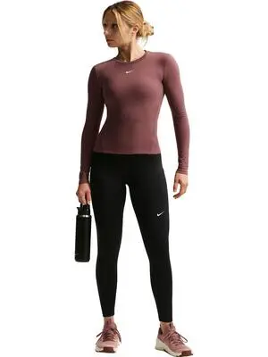 Nike One High-waisted 7/8 Leggings With Pockets - Black