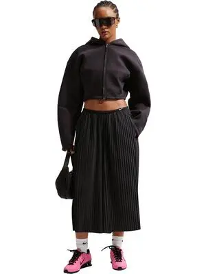 Nike Sportswear Oversized Mid-rise Culotte Pants - Black