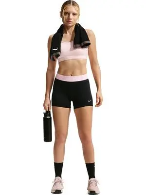 Nike Pro Mid-rise 3" Biker Shorts - Black