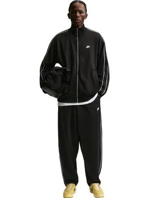 Nike Sportswear Club Oversized Knit Track Pants - Black