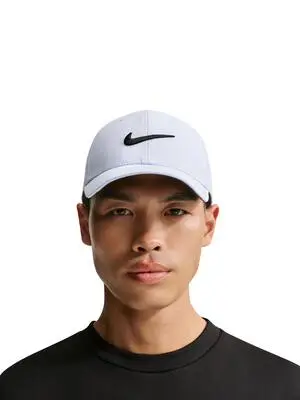 Nike Dri-fit Club Structured Swoosh Cap - Blue