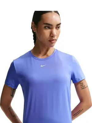 Nike One Classic Dri-FIT Short-Sleeve Top Blue