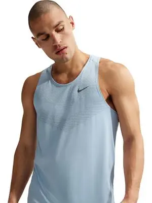 Nike Stride Dri-fit Adv Running Tank Top - Blue