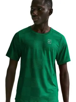 Nike Court Advantage Dri-fit Tennis Top - Green