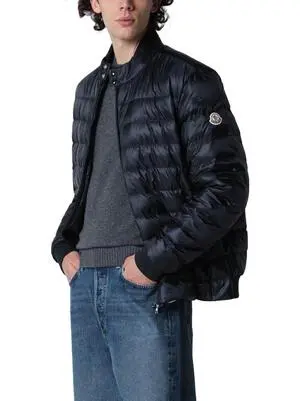 Moncler Rigel Padded Short Jacket - Blue