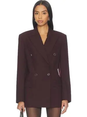 HELMUT LANG Double Breasted Belt Blazer