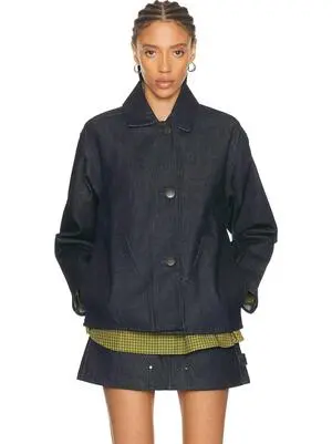 Renggli Denim Work Jacket - Shadow
