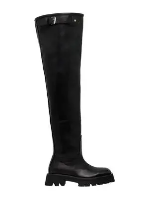 FIORUCCI Buckle Strap Over-The-Knee Boots