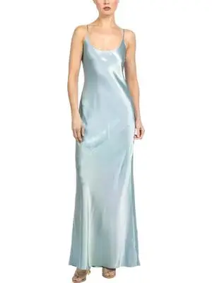 L'Agence Camisole Gown - Blue