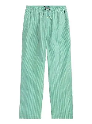 Polo Ralph Lauren Polo Bear Striped Cotton Pyjama Pants - Green