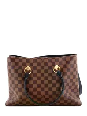 LOUIS VUITTON Riverside Damier Tote Bag - Brown
