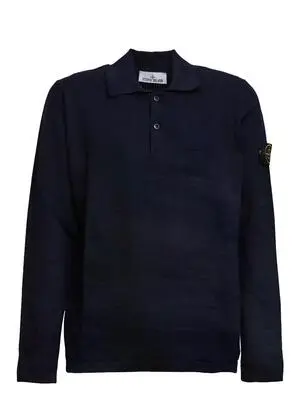 Stone Island Two-button Polo Shirt - Blue