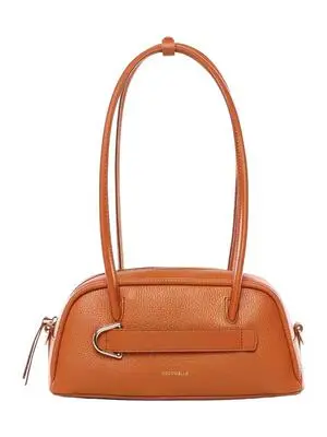 COCCINELLE Pebble Leather Shoulder Bag - Brown