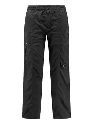 C.P. COMPANY Lens-detail Cargo Trousers - Black