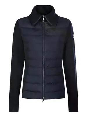 Moncler Padded Zip-up Cardigan - Blue
