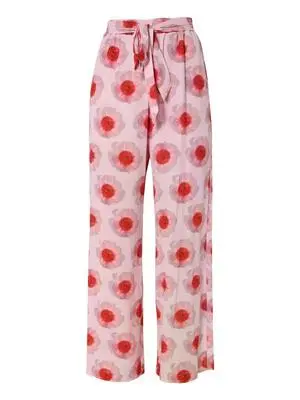 Baum Und Pferdgarten Floral Print Trousers - Pink