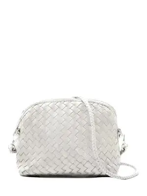 Dragon Diffusion Chunky Fellini Woven Shoulder Bag - White
