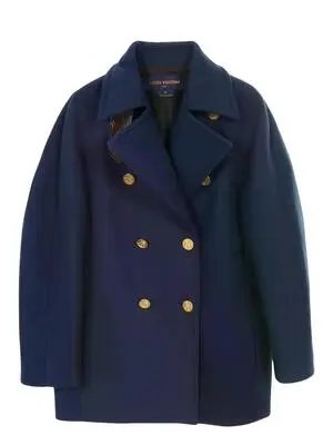 LOUIS VUITTON Anchor-Button Coat