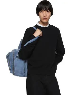 Acne Studios Cashmere Crewneck Sweater - Black