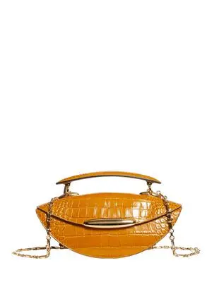 Zimmermann Wavelength Top Handle Bag - Mustard