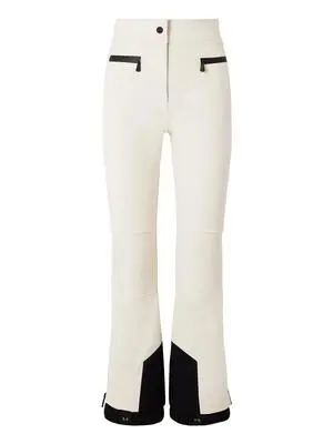 Moncler Paneled Bootcut Ski Pants - Cream
