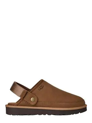 UGG Goldencoast Clog Ii Nubuck - Dark Chestnut