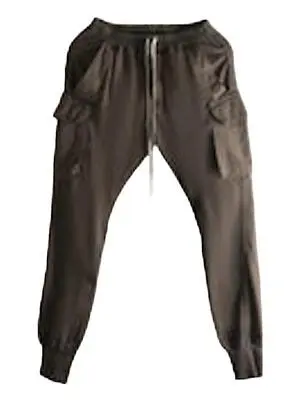 Rick Owens Mastodon Cut Pants - Dark Dust