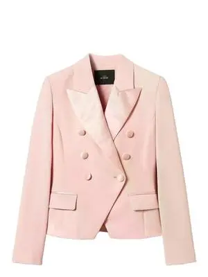 TWINSET Double-breasted Blazer - Pink