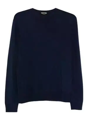 TOM FORD Crew-neck T-shirt - Blue
