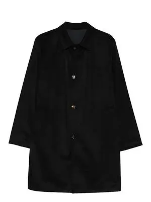 KIRED Buttoned Coat - Black
