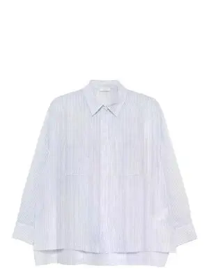 Peserico Striped Shirt - White
