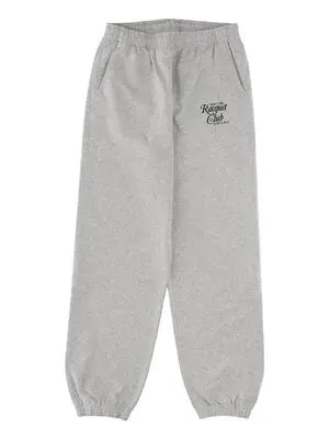 SPORTY & RICH Graphic Trousers - Grey