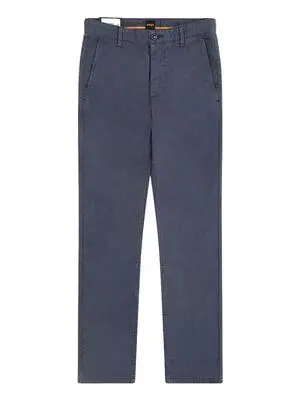 BOSS Textured Trousers - Blue