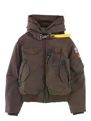 PARAJUMPERS Hooded Pocket Jacket - Brown