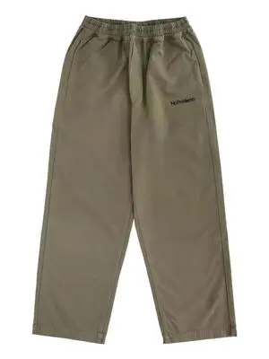 NO PROBLEMO Elasticated-waist Trousers - Green