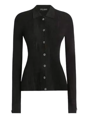 Dolce & Gabbana Buttoned Cardigan - Black