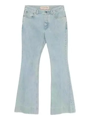 Valentino Garavani Flared Denim Jeans - Blue