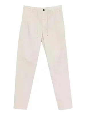 Eleventy Pleated Trousers - Neutrals