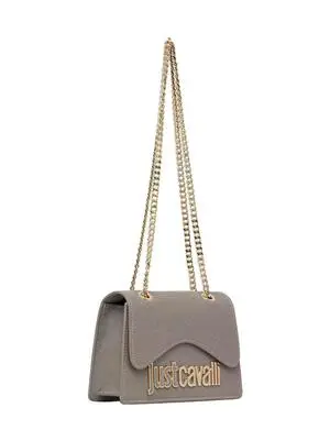 Just Cavalli Logo-plaque Crossbody Bag - Grey