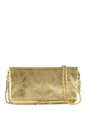 Zadig&Voltaire Metallic-effect Chain Shoulder Bag - Gold