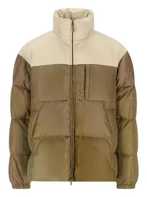 TOD'S Panelled Puffer Jacket