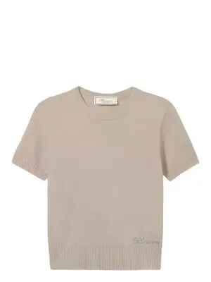 Blumarine Short-sleeve Top - Neutrals